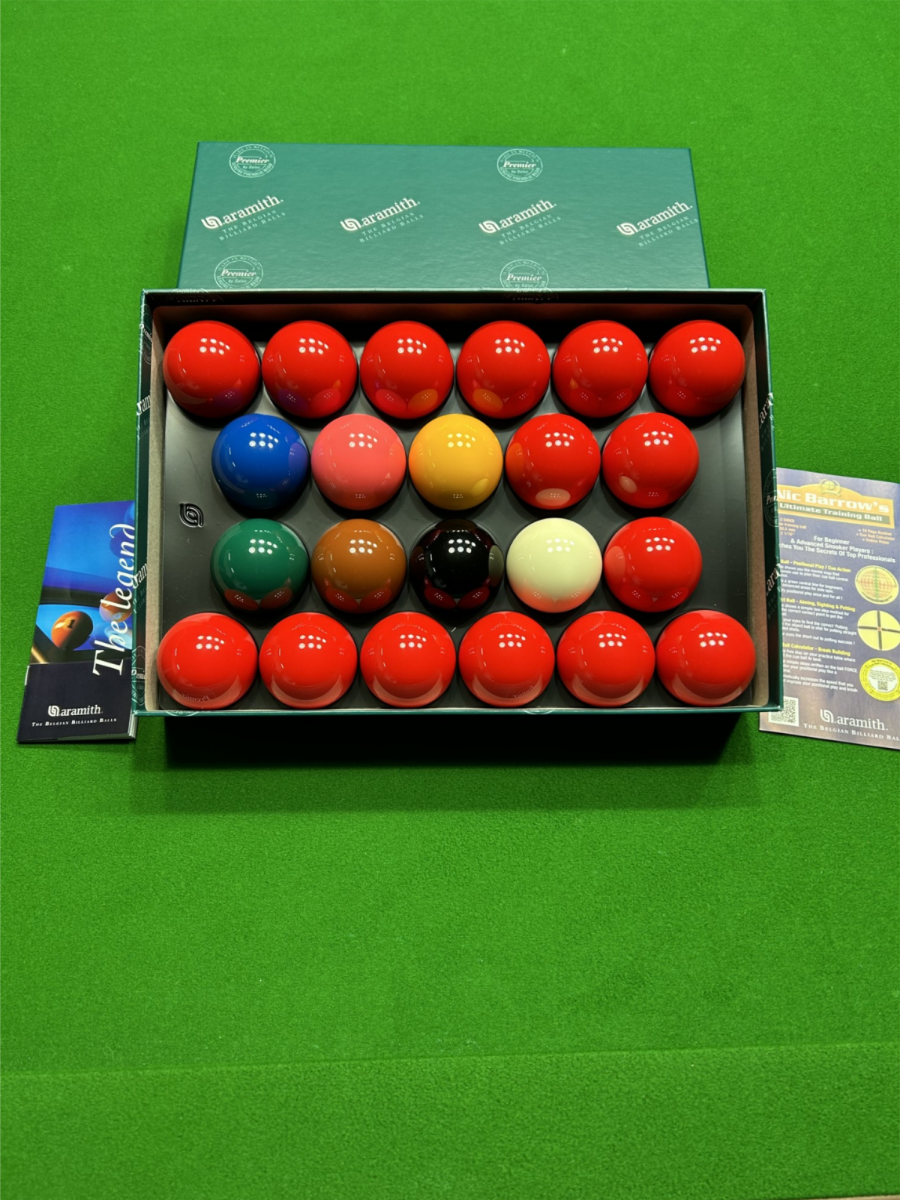 אריאל שולחנות משחק - ציוד לסנוקר +שולחנות rasson - סט כדורים aramith 22 ...